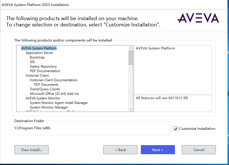 AVEVA™ System Platform 2023安装完成之后在OCMC当中没有任何通讯驱动，该如何解决？ | 施耐德电气 China