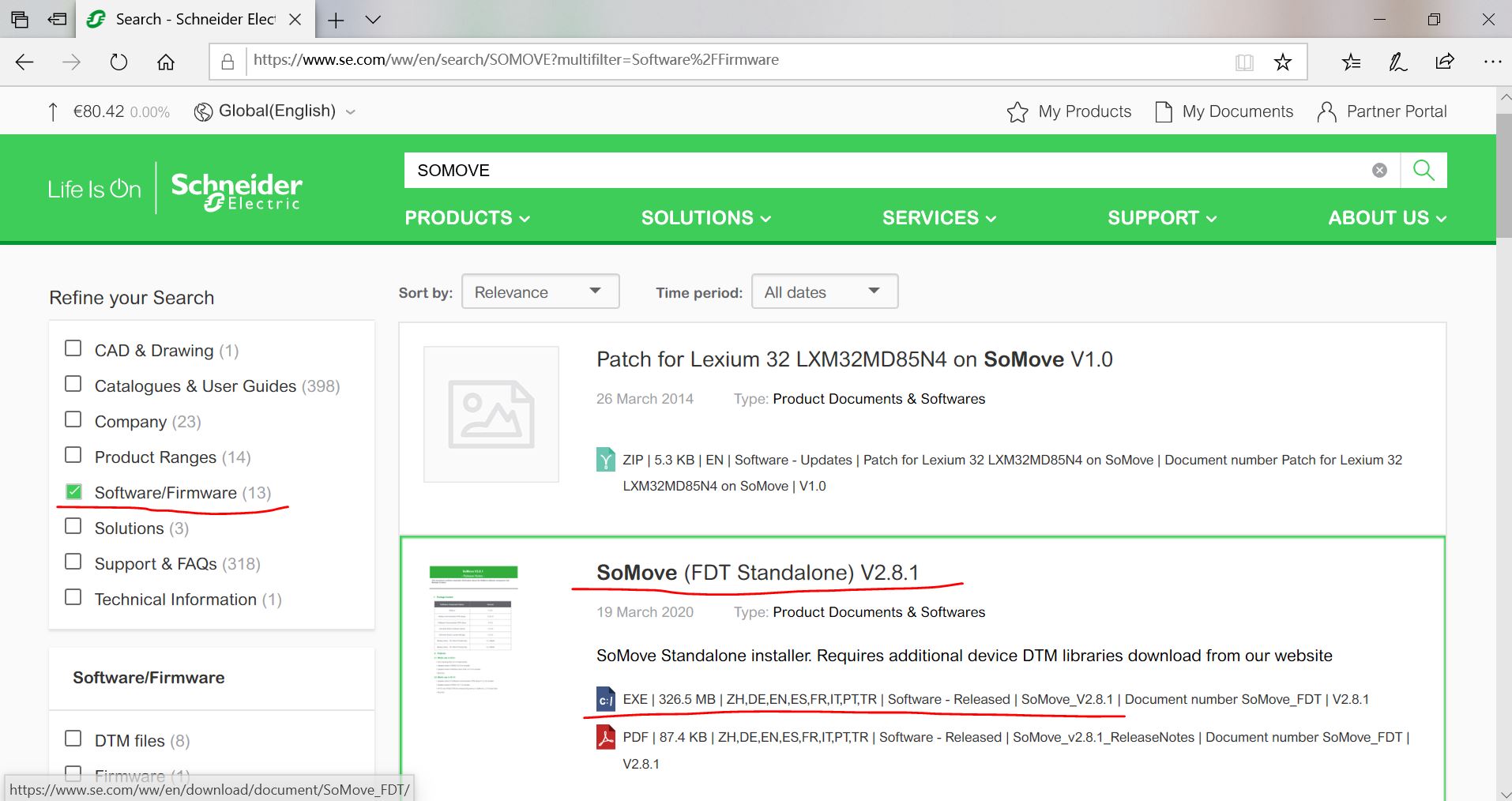 变频器SOMOVE软件及DTM库如何从官网下载？ | 施耐德电气 China